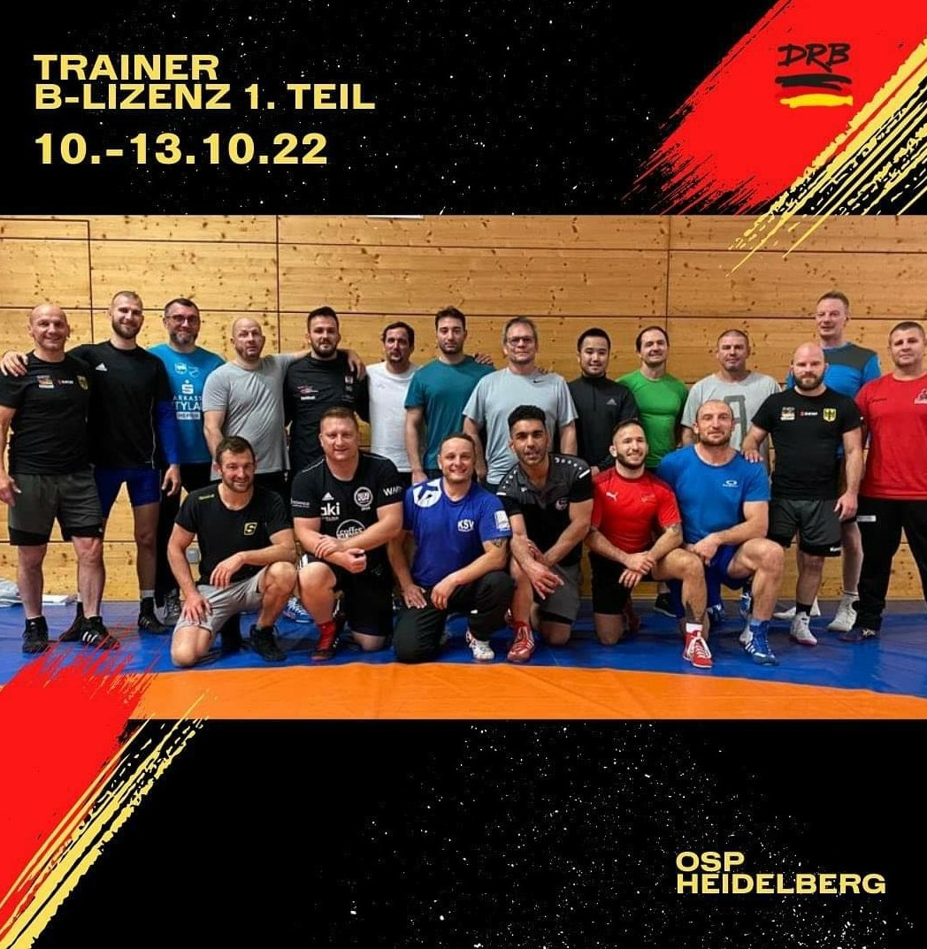 Trainerlizenz B am Olympiastützpunkt in Heidelberg